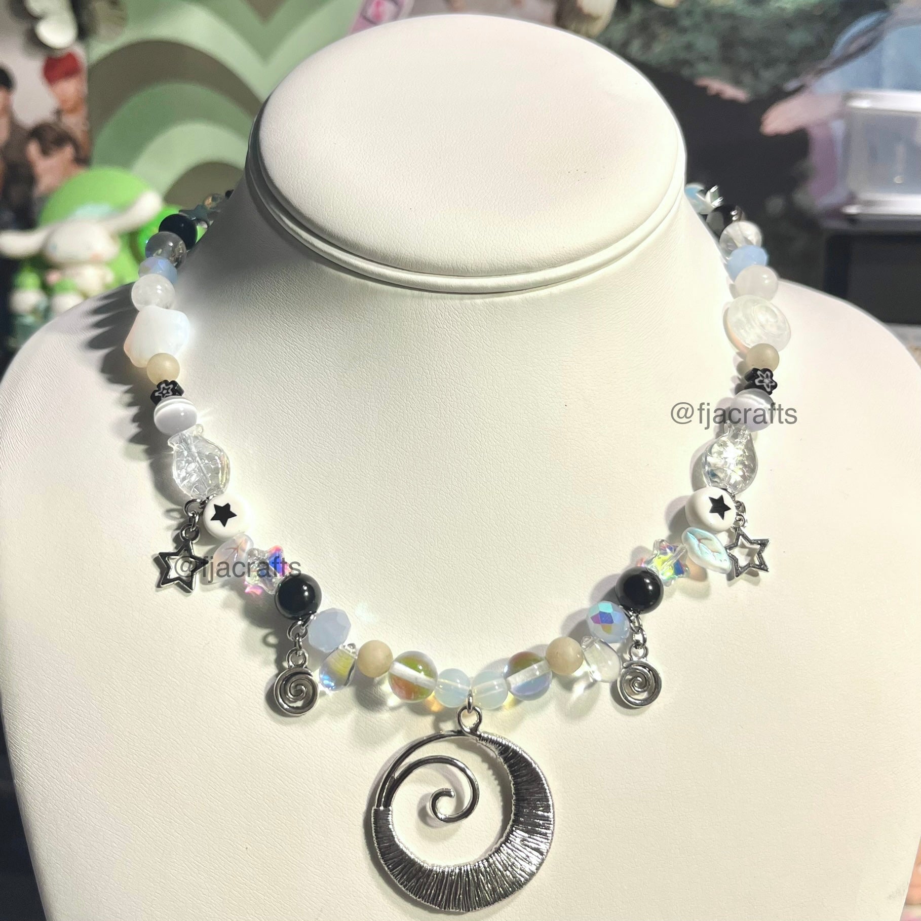 Ocean Tales Necklace | SBLG Jewels | shark jelly, stars, underwater, s ...